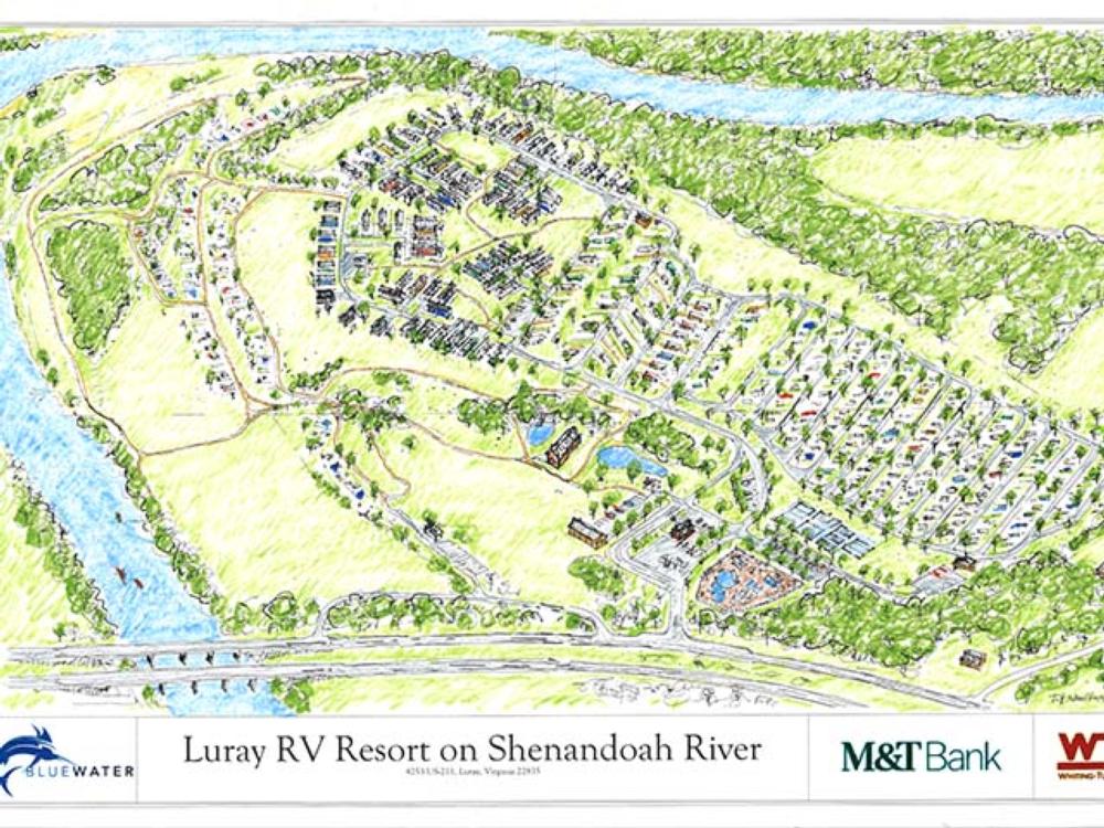 Luray RV Resort & Campground on Shenandoah River - Luray campgrounds ...